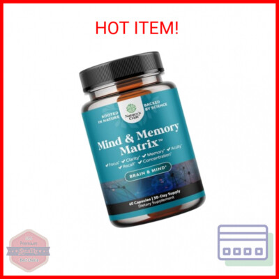 Advanced Nootropics Brain Support Supplement - Synergetic Mental Energy and Focu | eBay
