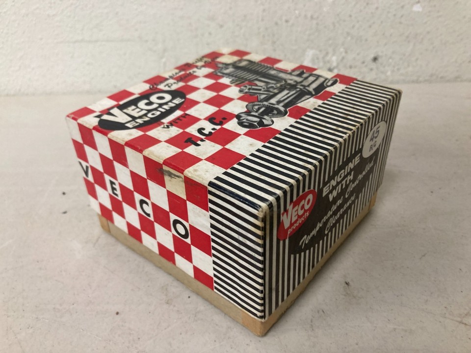 Vintage Veco 45 Nitro Engine W/Box And Papers | eBay