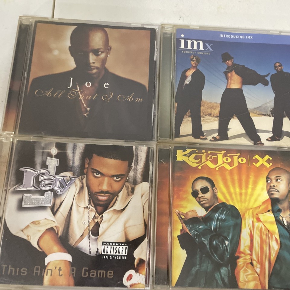 90s 2000s Y2k Cd Lot - R&B Music Bundle Tank,Joe, IMX, Uncle Sam ...