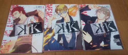 JAPAN manga: K ~Memory of Red~ vol.1~3 Complete Set | eBay