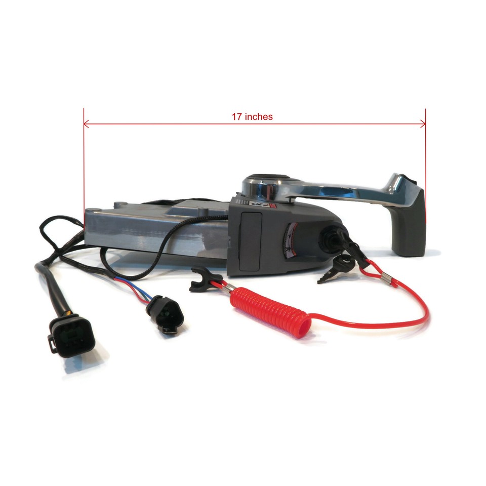 Remote Throttle Control for Johnson & Evinrude 0176372, Single Lever ...
