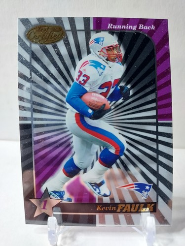 2000 Leaf Certified Football #58 Kevin Faulk New England Patriots | eBay