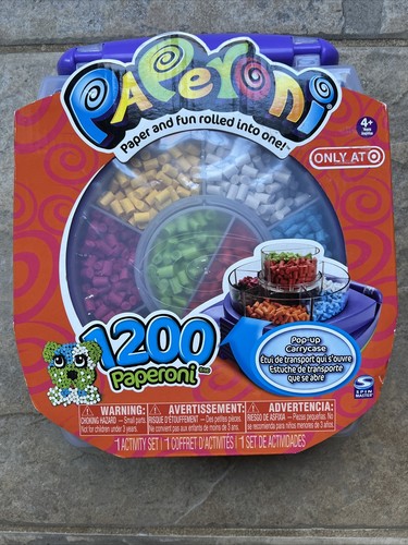 NEW PAPERONI Kit 1200 Pop Up Carry Case Complete Set Exclusive Fun Art ...