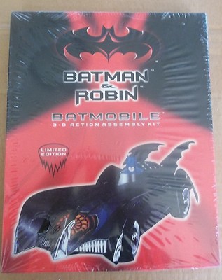 BATMAN & ROBIN BATMOBILE 3-D Action Assembly Kit NEW IN BOX | eBay