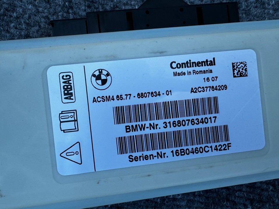 BODY CONTROL MODULE 6807634 BMW F80 F82 M3 M4 (2015-2020) OEM | eBay