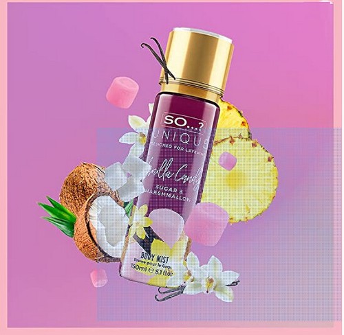 So…? Unique Grande Body Mist Fragrance Spray 4x50ml-Gift Set | eBay UK