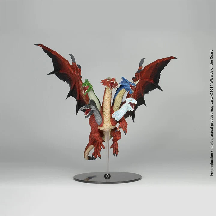 TIAMAT PREMIUM FIGURE- D&D ICONS OF THE REALMS: TYRANNY OF DRAGONS [WZK ...