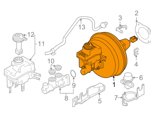 NEW BMW 5 E60 BRAKE SEVO UNIT 34336784972 6784972 OEM | eBay
