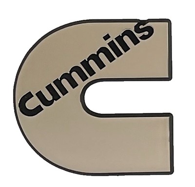 Cummins Diesel Engines Corporate Logo Chrome Badge Emblem Automotive ...