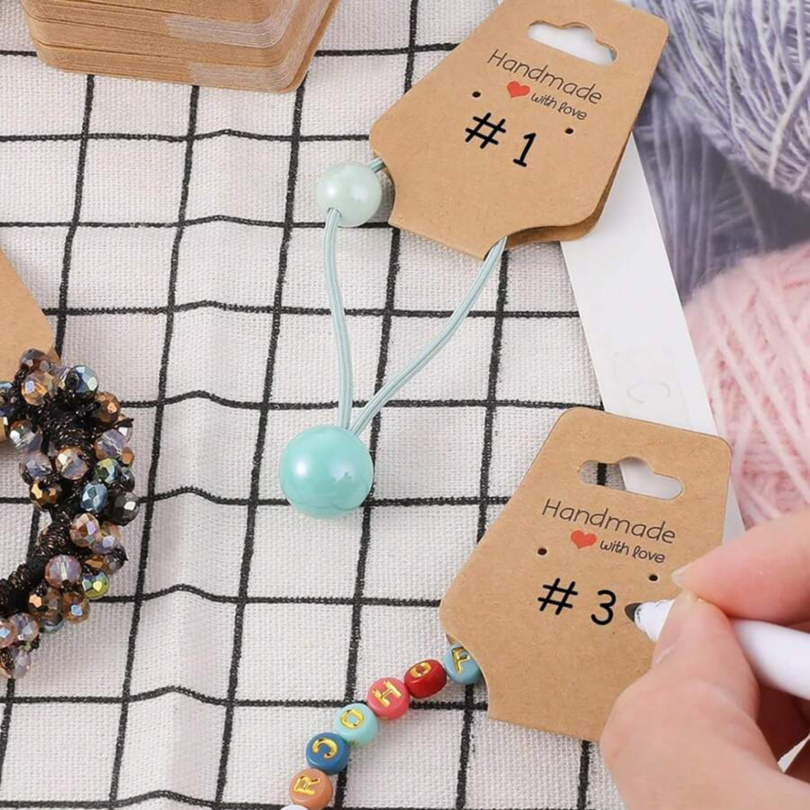 Jewelry Display Cards Handmade Selling Card Self Adhesive Earring ...
