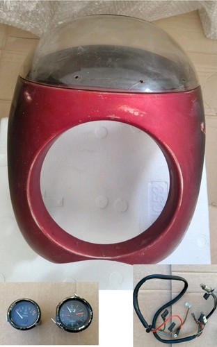 BMW R90S/R100S cockpit fairing -complete with clock and Voltmeter ...