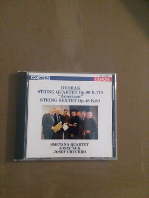 Dvorak: String Quartet, Op. 96; String Sextet, Op. 48 (CD, Denon ...