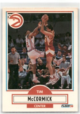 1990-91 Fleer Update Tim McCormick #U-2 Atlanta Hawks | eBay