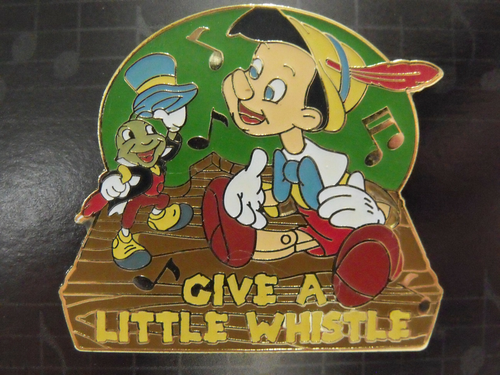 Disney Magical Musical Moments Pin #35 Give A Little Whistle Pinocchio ...