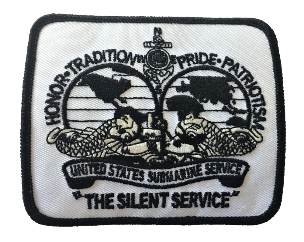 United States Submarine Silent Service Patch AS SS SSN SSBN Trident ...
