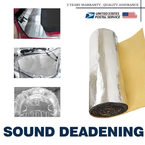 Sound Deadener Heat Shield For Car Firewall Doors Floor Insulation Mat ...