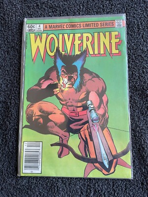 Wolverine Vol. 1 No. 4 Limited Series by Marvel Comics Dec. 1982 NICE ...