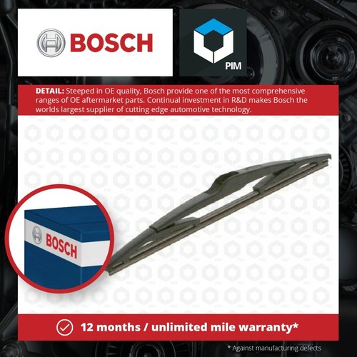 Rear Wiper Blade H314 3397015100 Bosch 6601863 300mm | eBay