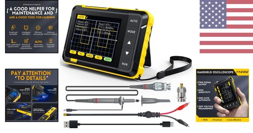 Compact 200KHz Oscilloscope with Trigger Function - Ideal for R&D ...
