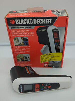 Black & Decker Thermal Leak Detector Energy Saver TLD100 w/ Box ...