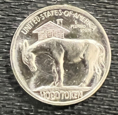 2002 Liberty Silver Hobo Token By Gallery Mint Museum Donkey/Indian | eBay
