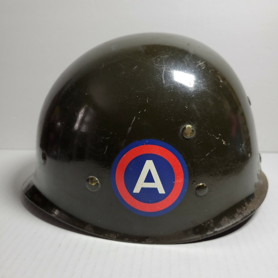 US Army 577th Engineer Battalion Helmet 1950s Vietnam War Era | eBay