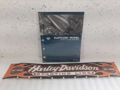Harley Davidson 2008 FLHTCUSE3 Model PARTS CATALOG 99428-08 SCREAMIN ...