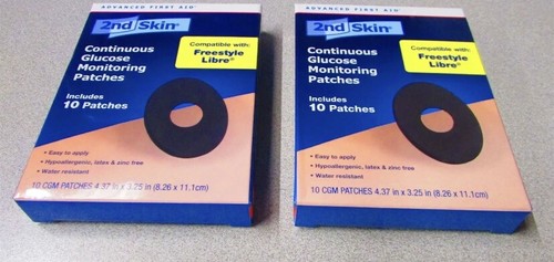 2nd Skin Continuous Glucose Monitoring Patch lot of 2 | eBay