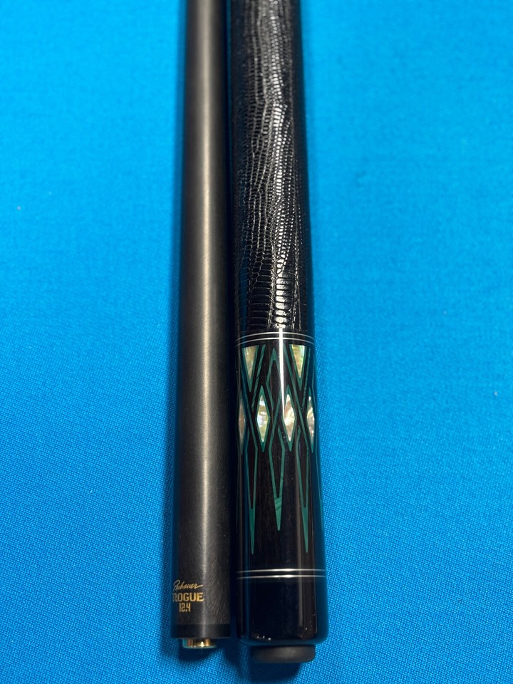 New PL34 Pechauer Pool Cue - 12.4mm Shaft - Made In The USA - W/Free ...