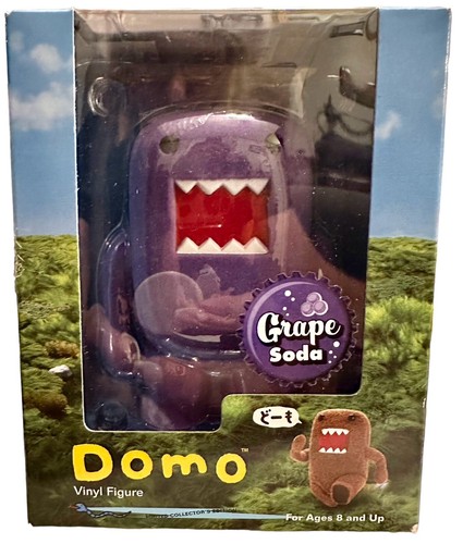 Domo 4 Inch Flocked Vinyl Figure (Grape Soda) | eBay