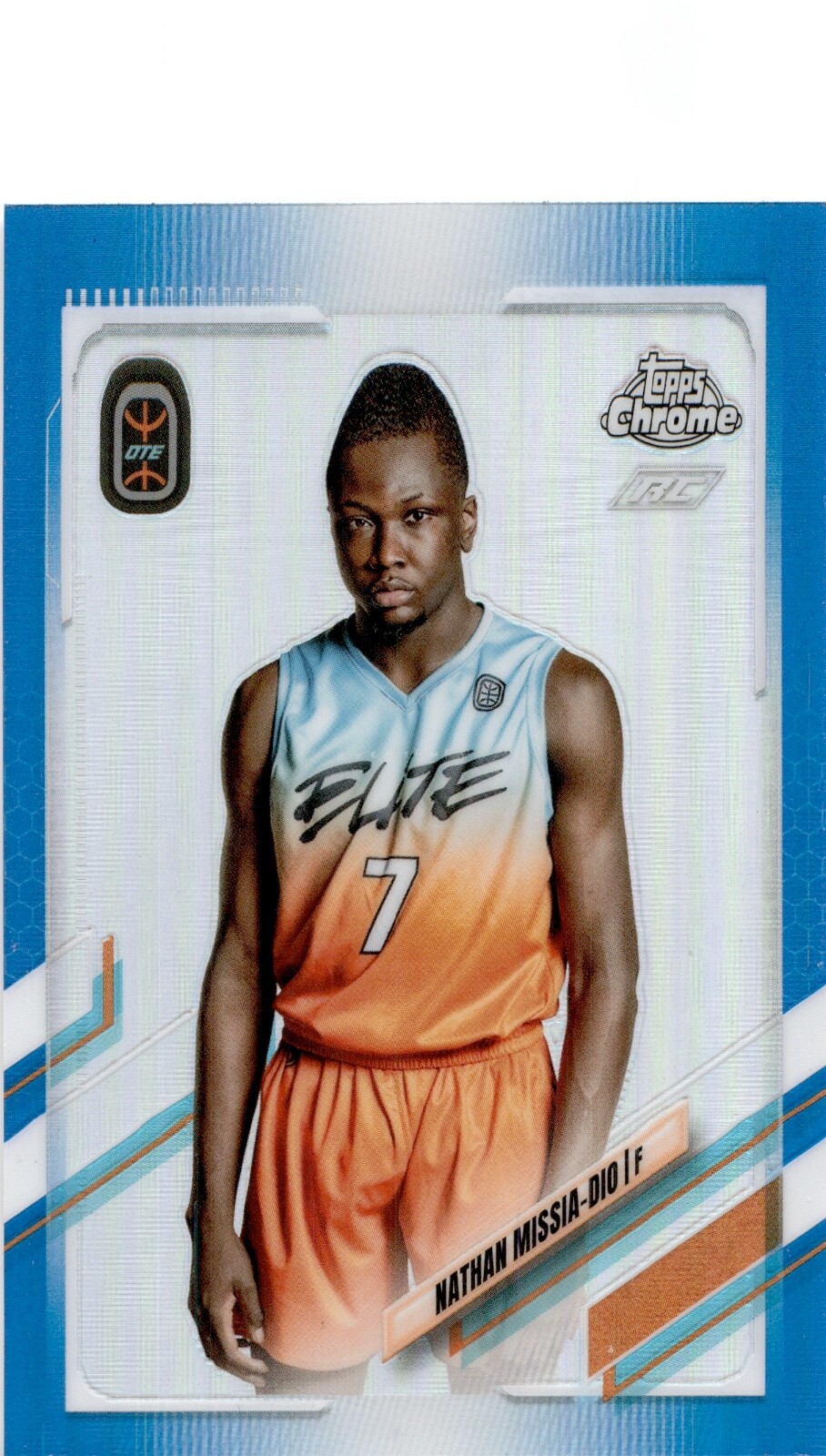 2021-22 Chrome Overtime Elite Base Blue #4 Nathan Missia-Dio /99 | eBay