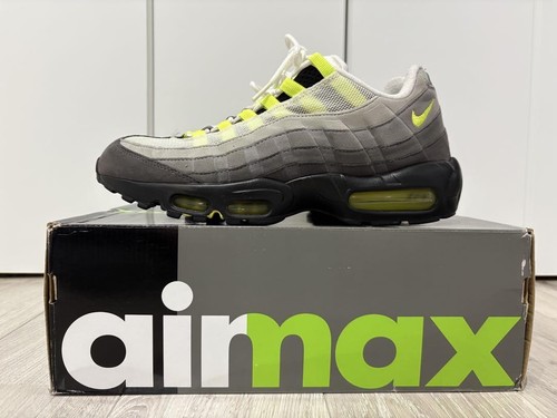 NIKE Men 9.5US Air Max 95 Yellow Gradient | eBay
