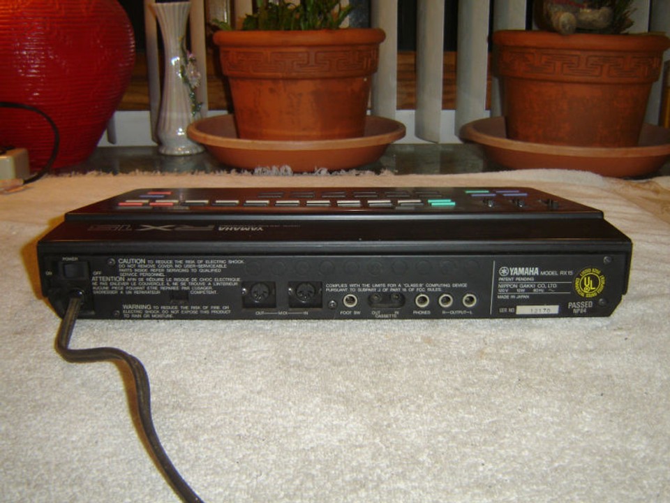 Yamaha RX15, Digital Rhythm Programmer, Drum Machine, Vintage | eBay