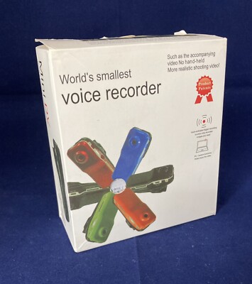 Mini DV Clip On Video Audio Camcorder World's Smallest Voice Recorder ...