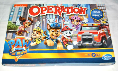 Operation Game Paw Patrol The Movie Edition Board Game Kids Ages 6 Up ...
