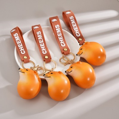 Anti Loss and Theft Prevention Dog Egg Keychain Pendant Pendant Car ...