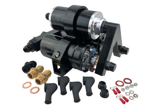 1000HP EFI External Hi Flow Fuel Pumps Triple Bracket Filter For 044 ...