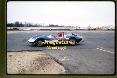 Sabel Porsche MK1 Sports Race Car at Maryland in 1968, Kodachrome Slide ...