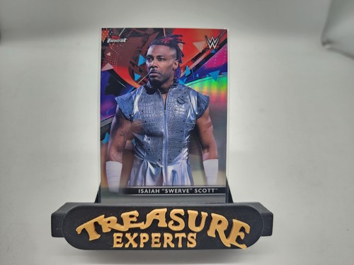 2021 Topps Finest #86 Isaiah "Swerve" Scott Refractor WWE Wrestling ...