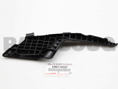 538670D220 Genuine Toyota SEAL FR FENDER TO C 53867-0D220 | eBay
