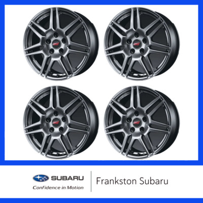 Genuine Subaru Forester 2019 STI 18" Gun Metal Wheel Rim Set Of 4 18x7 ...