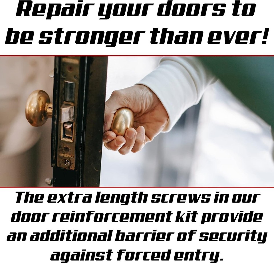 Eagle Claw Fasteners | Easy DIY Stripped Screw Hole Door Hinge Repair ...