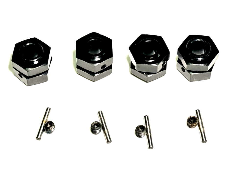 Arrma Kraton 6s V6 BLX 17mm Hex Hubs Hexes Adaptors Wheel Nuts Pins ...