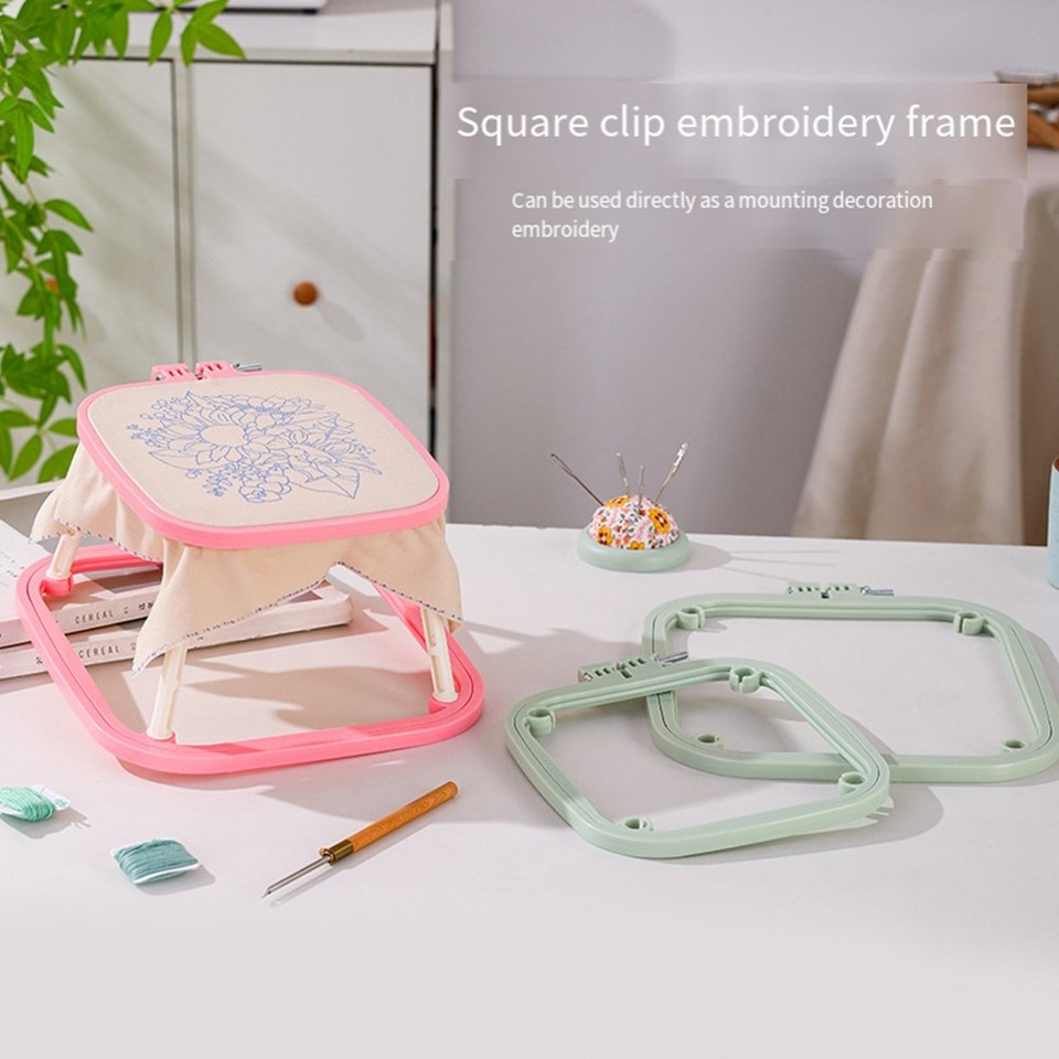 Layer ABS Embroidery Stand Hoop Desktop Handmade Craft Frames for ...