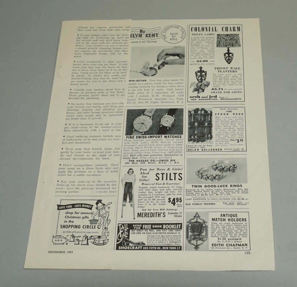 ORIGINAL 1953 KAR-KITS MODEL CARS SEND-AWAY PREMIUM MAGAZINE ...