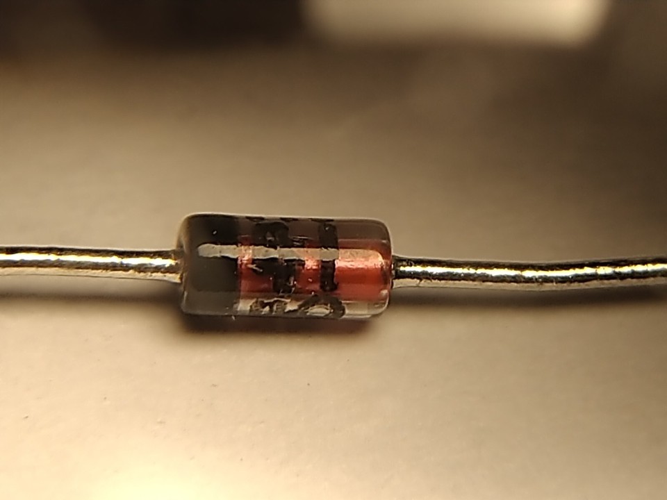 100 Pcs 1N4148 100v Fast Switching Glass Diode 1N914 | DO-35 Axial | US ...