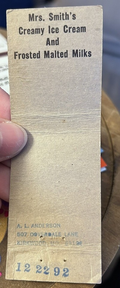 Matchbook Cover Maid Rite Shop No. 1 Hamburgers Waterloo Iowa | eBay