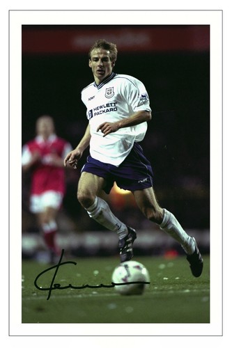 JURGEN KLINSMANN TOTTENHAM HOTSPUR SIGNED AUTOGRAPH PHOTO PRINT SOCCER ...
