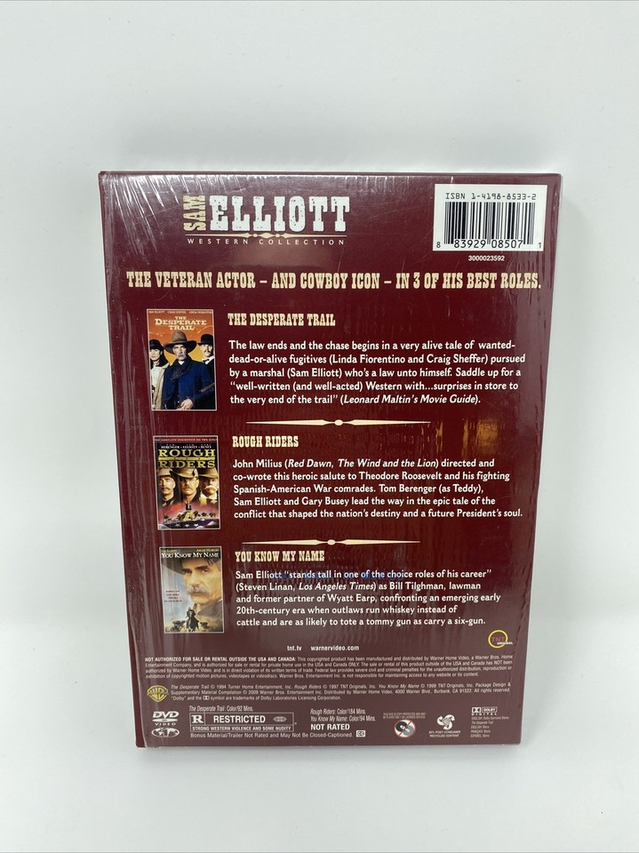 Sam Elliott Western Collection [Rough Riders / You Know My Name / The ...