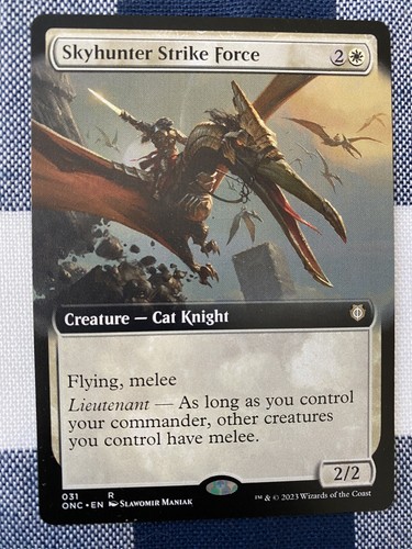 Skyhunter Strike Force *Non-Foil* EXT ART Phyrexia: All Will Be One MTG ...
